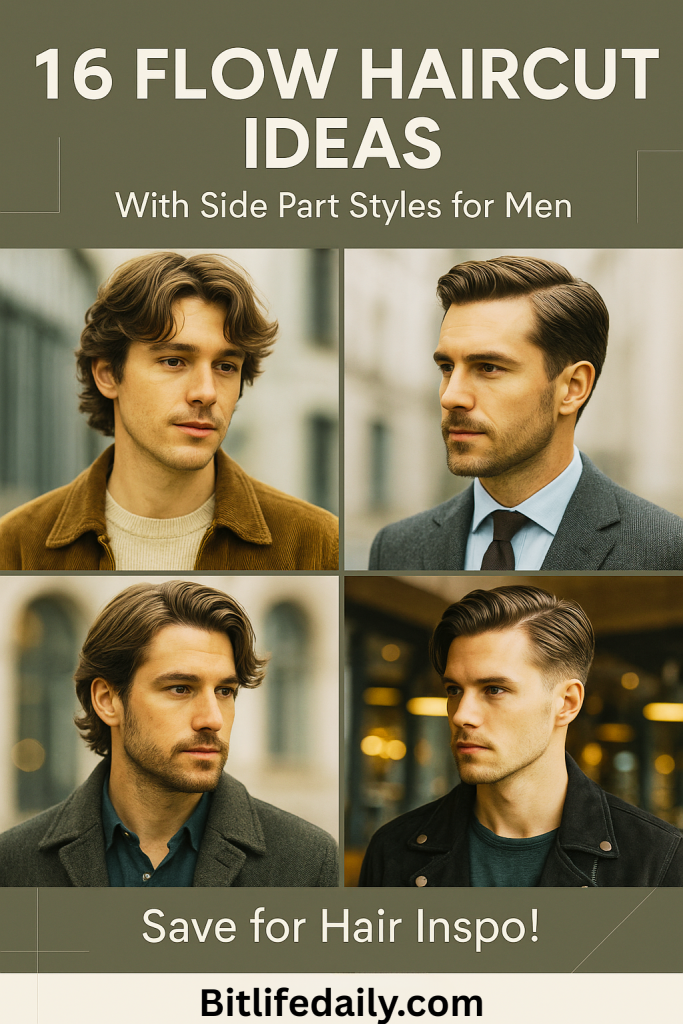 Master the Side Part Flow Haircut: The Ultimate Guide for Men to ...
