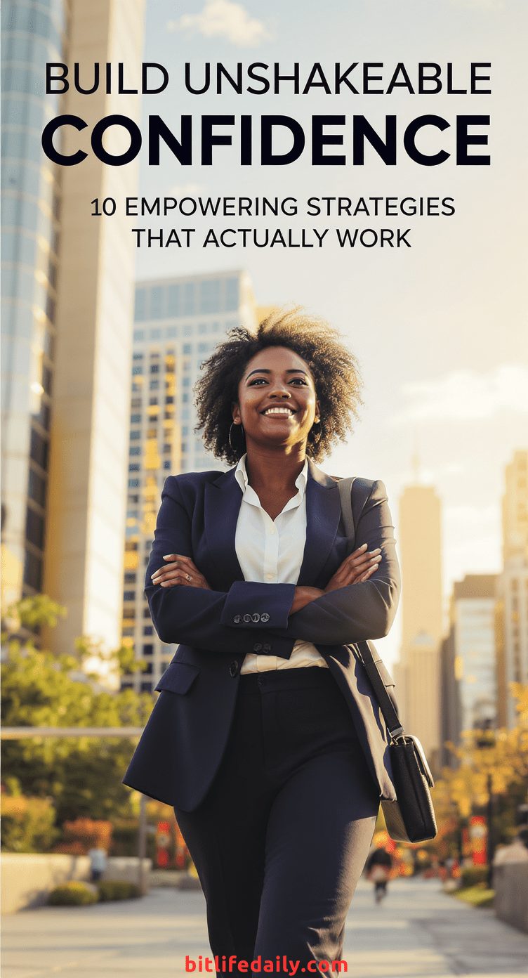 How to Build Unshakeable Confidence: 10 Powerful Strategies for ...