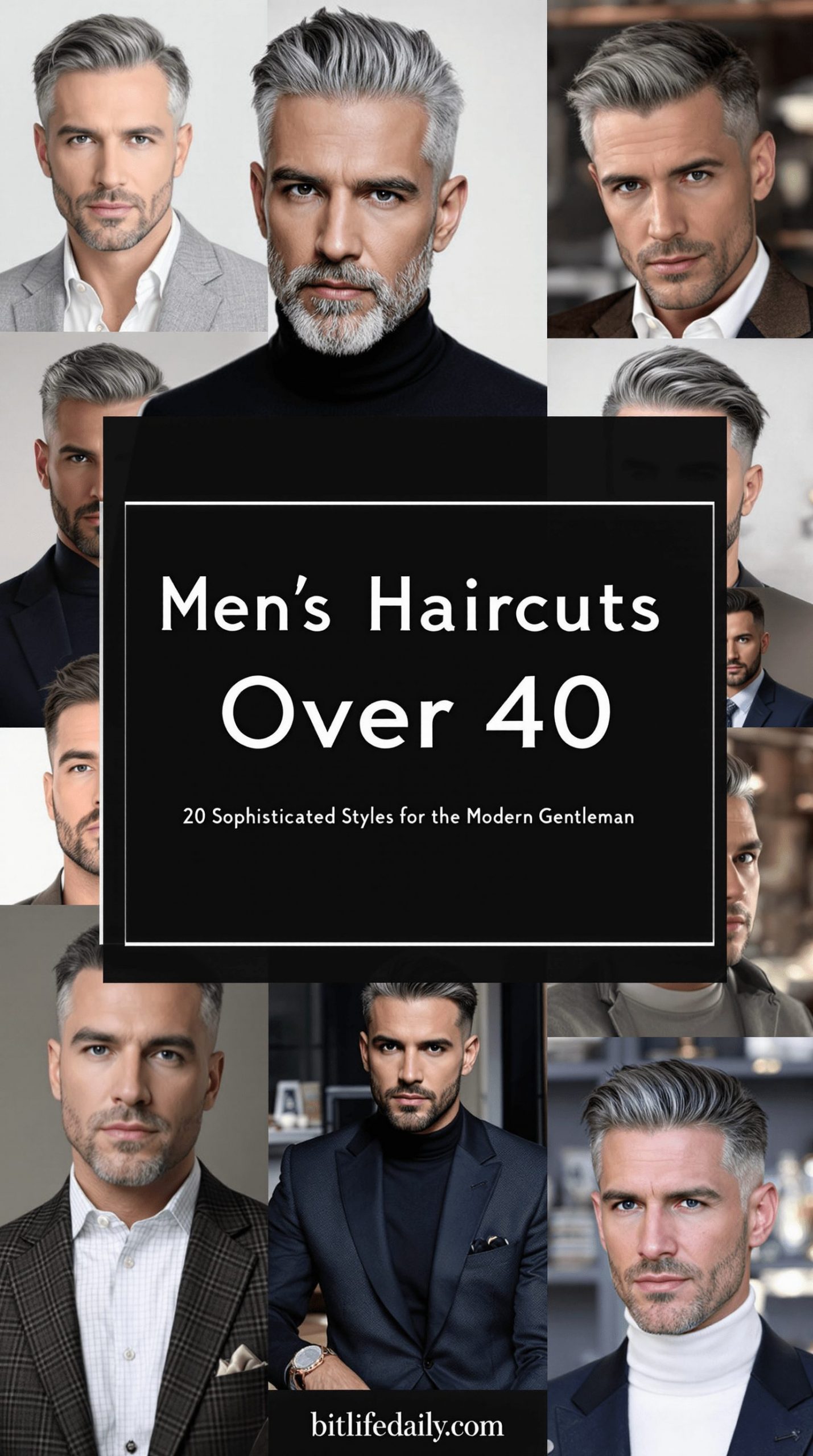 Sophisticated Men's Haircuts Over 40: 20 Distinguished Styles for 2025