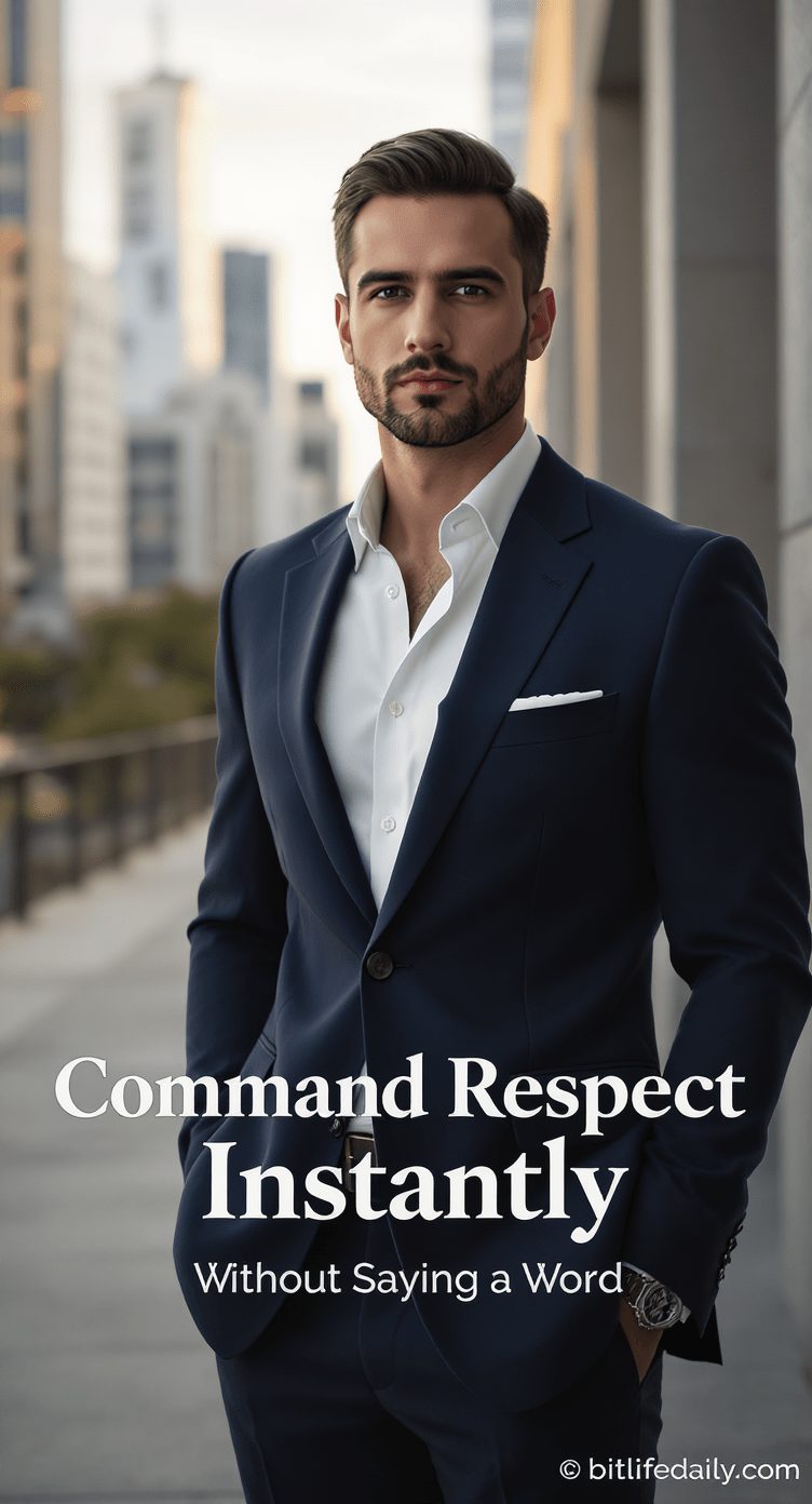 The Secret to Instant Respect: How to Command Attention Without Saying a Word 💫