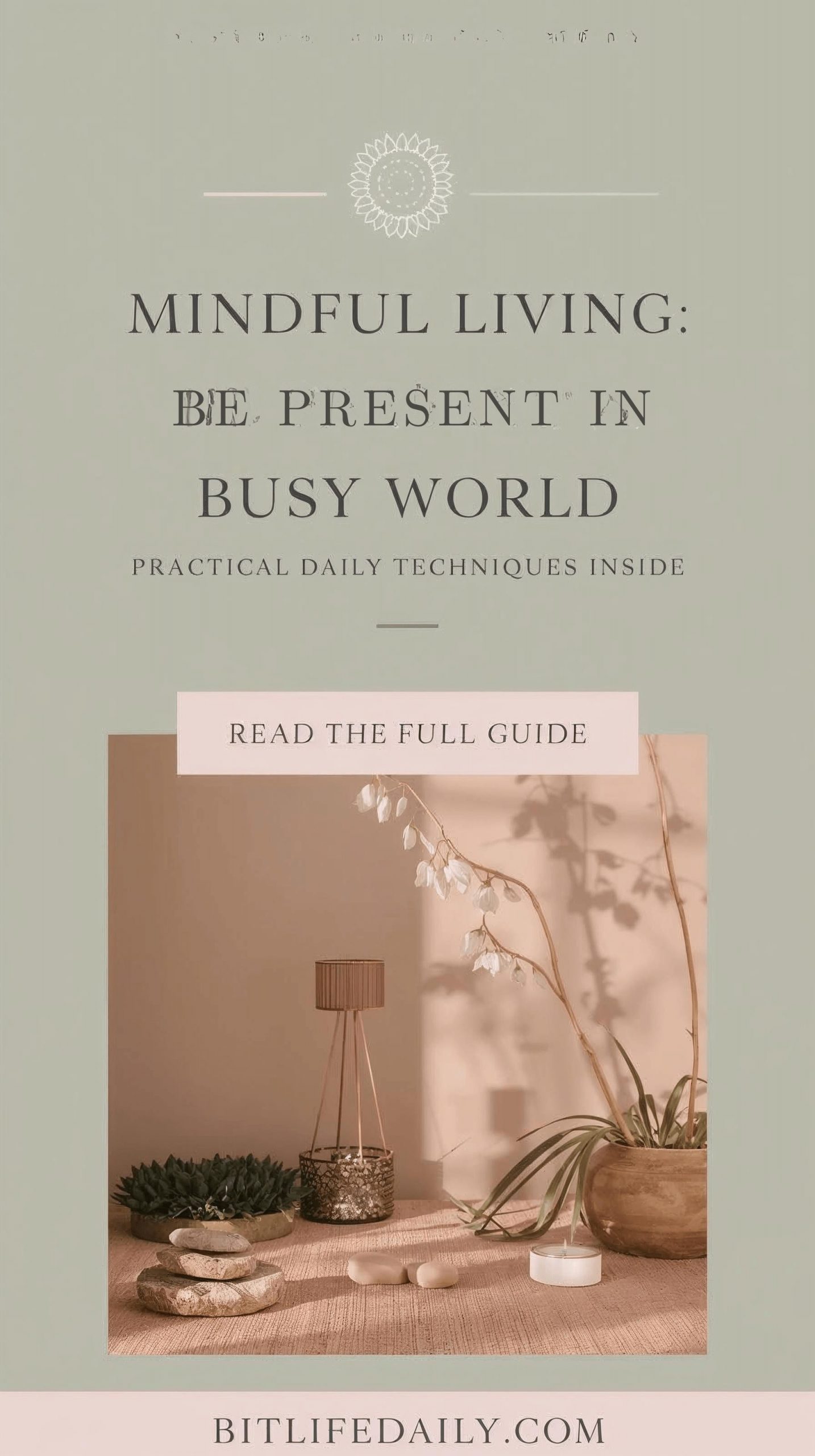 Mindful Living: How to Be Present in a Busy World
