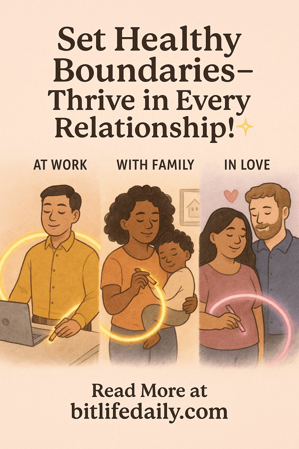 How to Set Healthy Boundaries in All Your Relationships (Work, Family ...